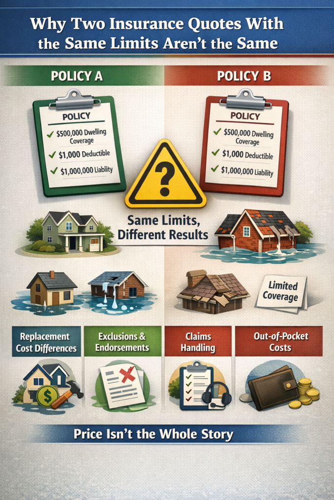 Why Two Insurance Quotes With the Same Limits Aren’t the Same - Page ...
